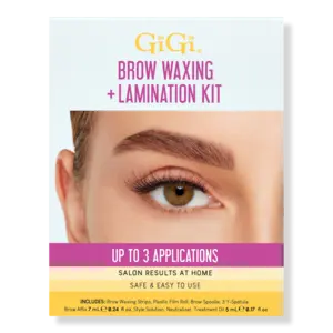 GIGI Brow Waxing + Lamination Kit - One-color