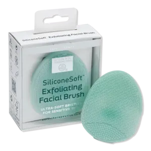 EARTH THERAPEUTICS Siliconsoft Exfoliating Facial Brush - One-color