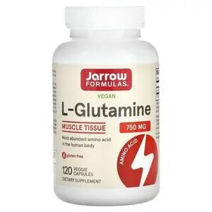 JARROW FORMULAS L-glutamine 750mg 120 Capsules - One-color