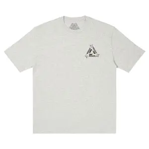 PALACE Tri-og T-shirt Marl - Grey