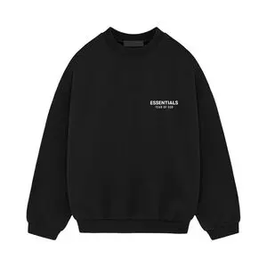 Fear Of God Fleece Crewneck Ii - Black