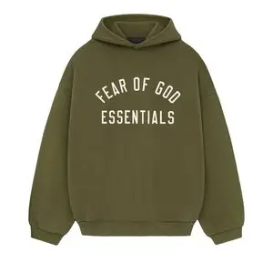 Fear Of God Fleece Hoodie - Green