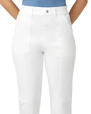 Hue Utility Skimmer Pants - White