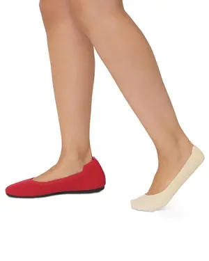 Hue Heel Bliss Cushioned Back Liner Socks Pack