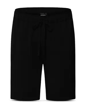 Hanro Night And Day Knit Shorts - Black