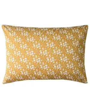 COCO & WOLF Liberty Fabric Pillowcase, King - Capel Mustard
