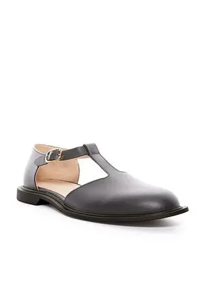 THE ROW Nic T-strap Flat