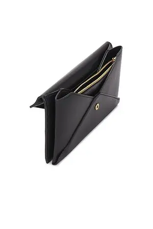 Saint Laurent Large Flap Wallet - Nero