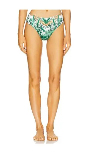 Camilla Midrise Bikini Bottom - Corridor Of Calm Corrcalm