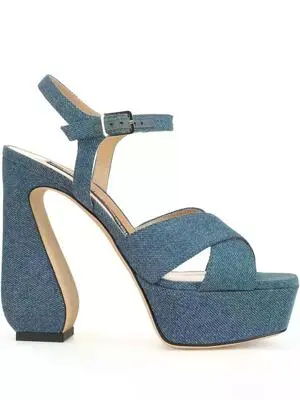 SERGIO ROSSI 90mm Sandals