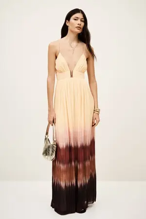 Ba&sh Wila Tie-dye Maxi Dress