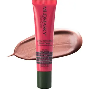 MUDMASKY Glowy Illuminating Blush Dropspink Martini 0.5oz