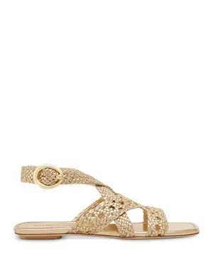 STUART WEITZMAN Thea Sandals - Golden