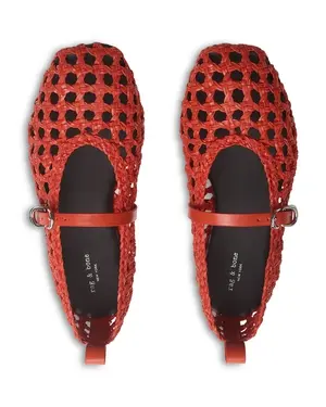 Rag & Bone Spire Mary Jane Flats - Fryrd