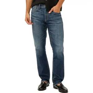 SILVER JEANS CO. Grayson Classic Straight Leg Jeans - Indigo