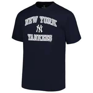 Profile New York Yankees Big & Tall Heart & Soul T-shirt - Navy