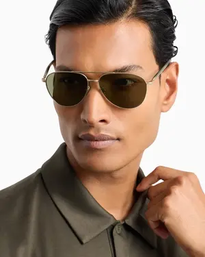 Giorgio Armani Aviator Sunglasses