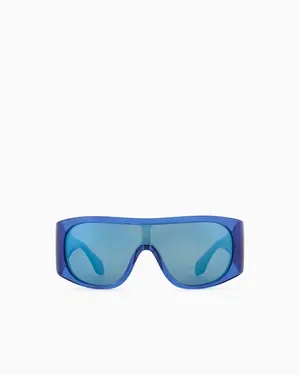 Giorgio Armani Rectangular Sunglasses Blue
