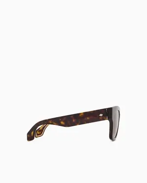 Giorgio Armani Square Sunglasses - Brown