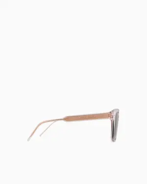 Giorgio Armani Square Bio-acetate Sunglasses - Pink