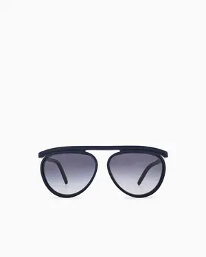 Giorgio Armani Aviator Sunglasses - Blue