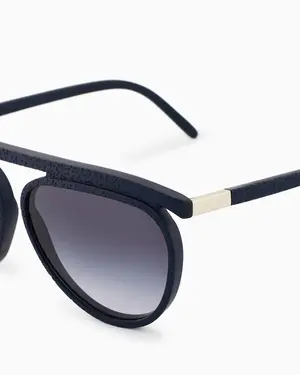 Giorgio Armani Aviator Sunglasses - Blue