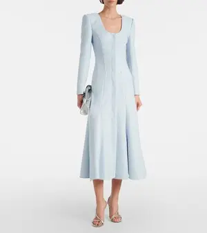 Roland Mouret Jacquard Midi Dress