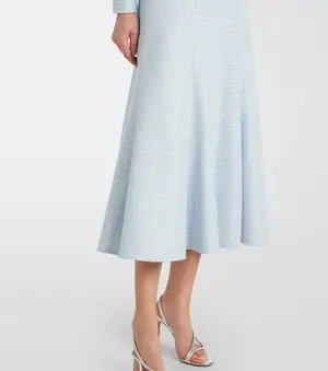 Roland Mouret Jacquard Midi Dress
