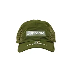 Supreme Supreme Mesh Side Panel Camp Cap Green