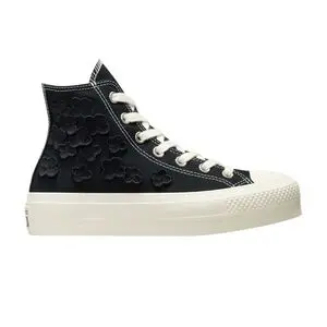 CONVERSE Chuck Taylor All Star Lift High '3d Flowers - Black