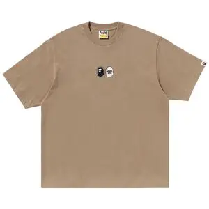 BAPE Mad Ape Graphic Logo Relaxed Fit Tee 'beige' Tan