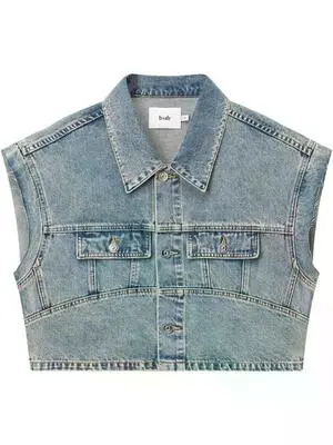 B+AB Short-sleeve Denim Jacket