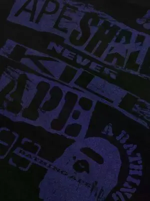 A BATHING APE Logo-print T-shirt
