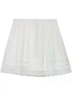 B+AB Embroidery Mini Skirt
