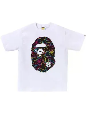 A BATHING APE® Ape Head T-shirt - White