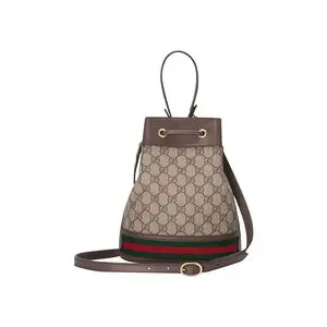 Gucci Ophidia Small Bucket Bag - Brown