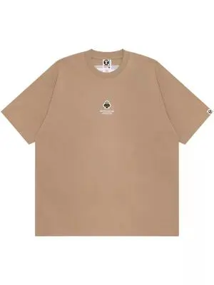 AAPE BY *A BATHING APE Moonface Clover T-shirt - Neutrals