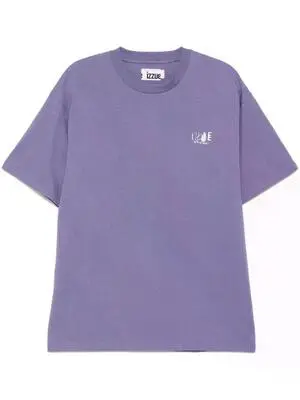 Izzue Graphic-print T-shirt - Purple