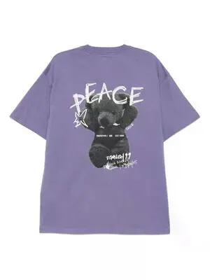 Izzue Graphic-print T-shirt - Purple