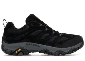 Merrell Moab 3 Lace Up Sneakers - Black Night