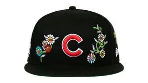New Era X Takashi Murakami 59fifty Cubs Fitted Hat - Black