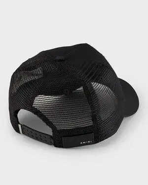 Amiri Stacked Bones Trucker Hat - Black