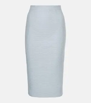 Roland Mouret Boucle Midi Skirt