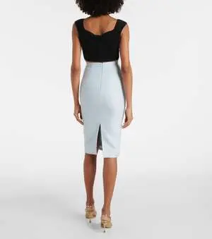 Roland Mouret Boucle Midi Skirt