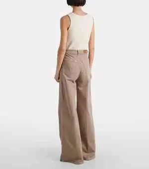 JOSEPH Abbey Wide-leg Jeans