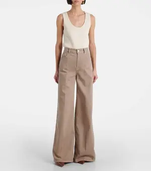 JOSEPH Abbey Wide-leg Jeans