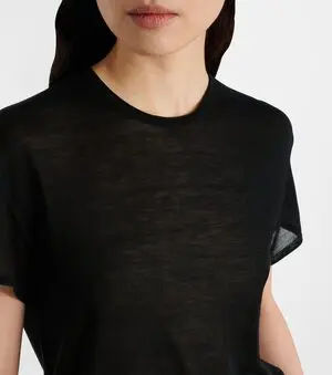 TOTEME Knitted Silk T-shirt