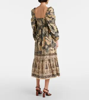 Ulla Johnson Natilda Gathered Cotton-blend Maxi Dress
