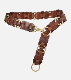 Isabel Marant Lota Leather Belt - Orange