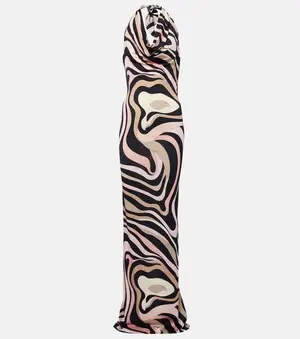 Emilio Pucci Marmo Cocktail Dress